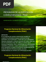 Formulario PNAC para Niños Extrasistema | PDF
