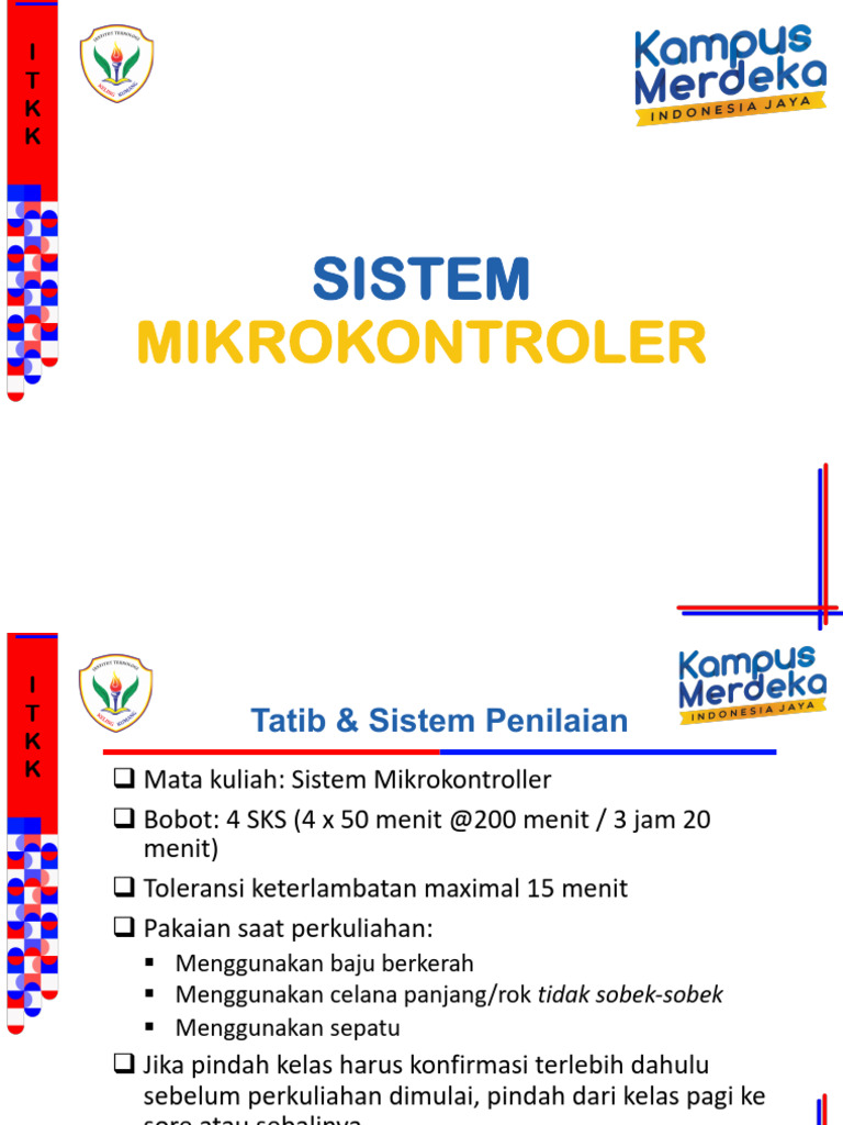 P-1 SISTEM MIKROKONTROLER | PDF