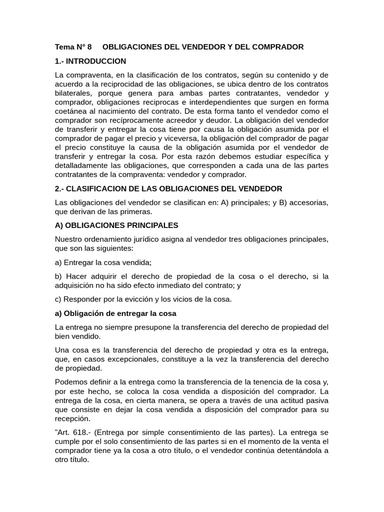 Tema N 8 | PDF | Pagos | Precios