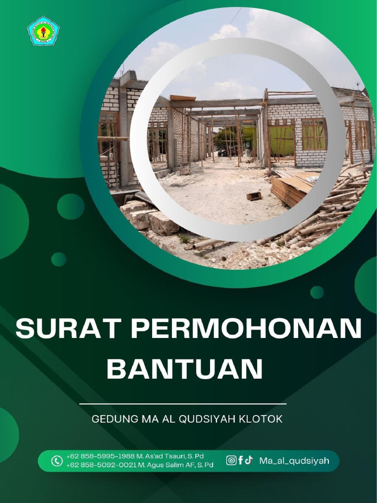 Permohonan Donasi Sbi Ma Alqudsiyah 2025 | PDF