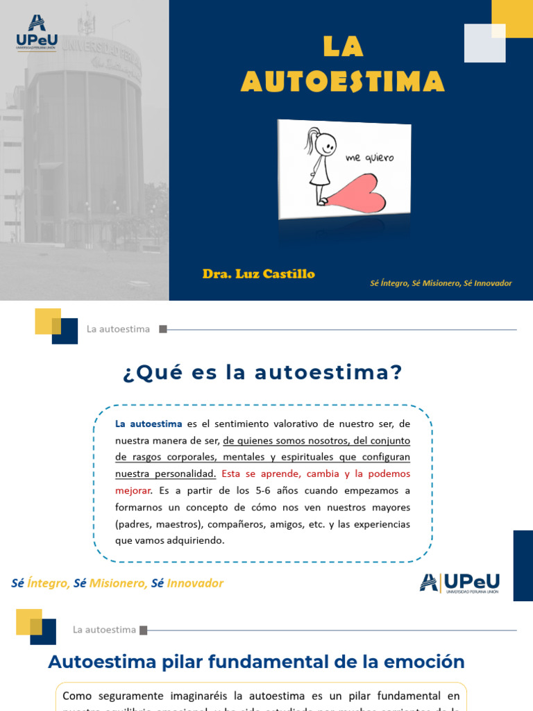 Mejora tu Autoestima: Claves y Ejercicios | PDF | Autoestima | Las ...