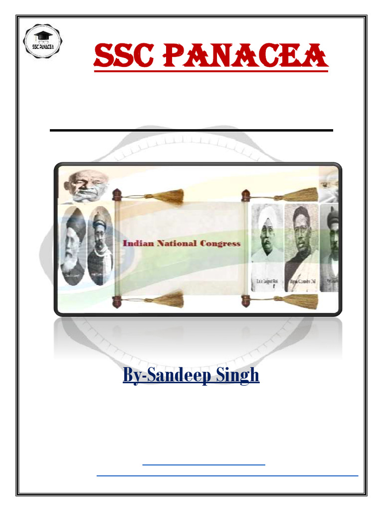 Key Congress Sessions for Exams | PDF | Indian National Congress ...