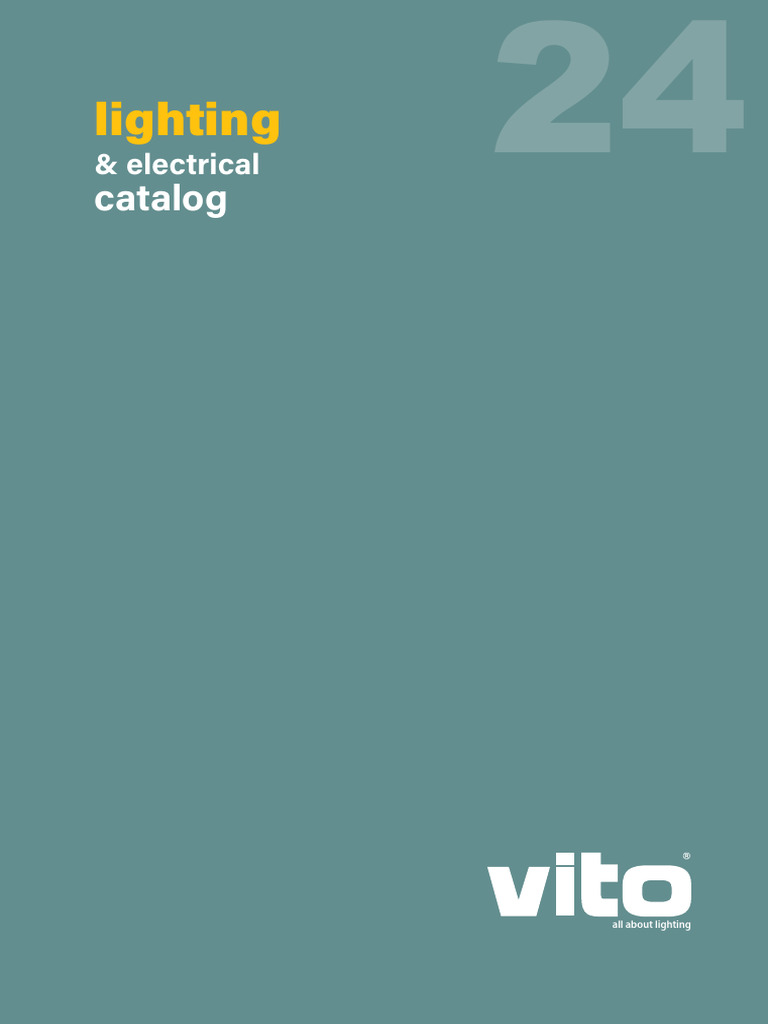 Vito 2024 Catalog | PDF | Lighting | Incandescent Light Bulb