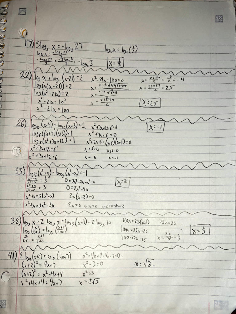 PRE CALC HOMEWORK | PDF