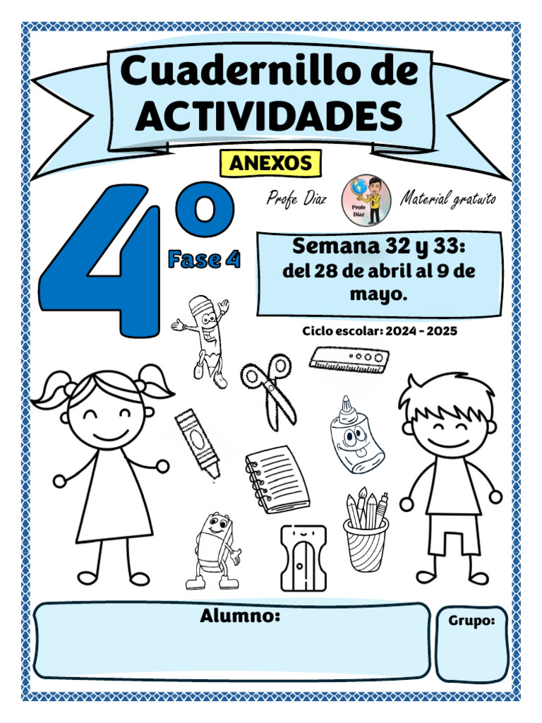 4° s32 y 33 Cuadernillo de Actividades - Profe Diaz | PDF | Deforestación | Eclipse