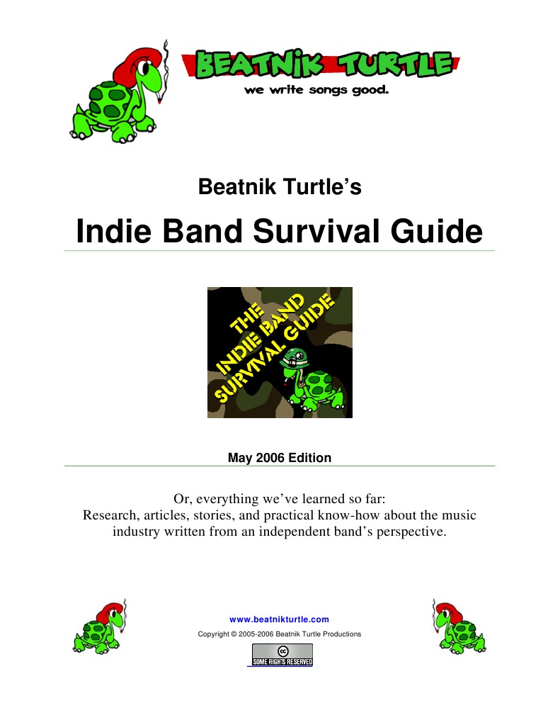 Indie Band Survival Guide: Beatnik Turtle's | PDF | Record Label ...
