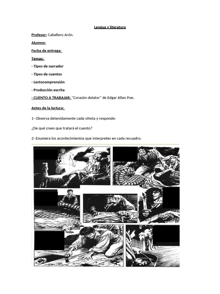 TP Análisis - Corazón Delator | PDF