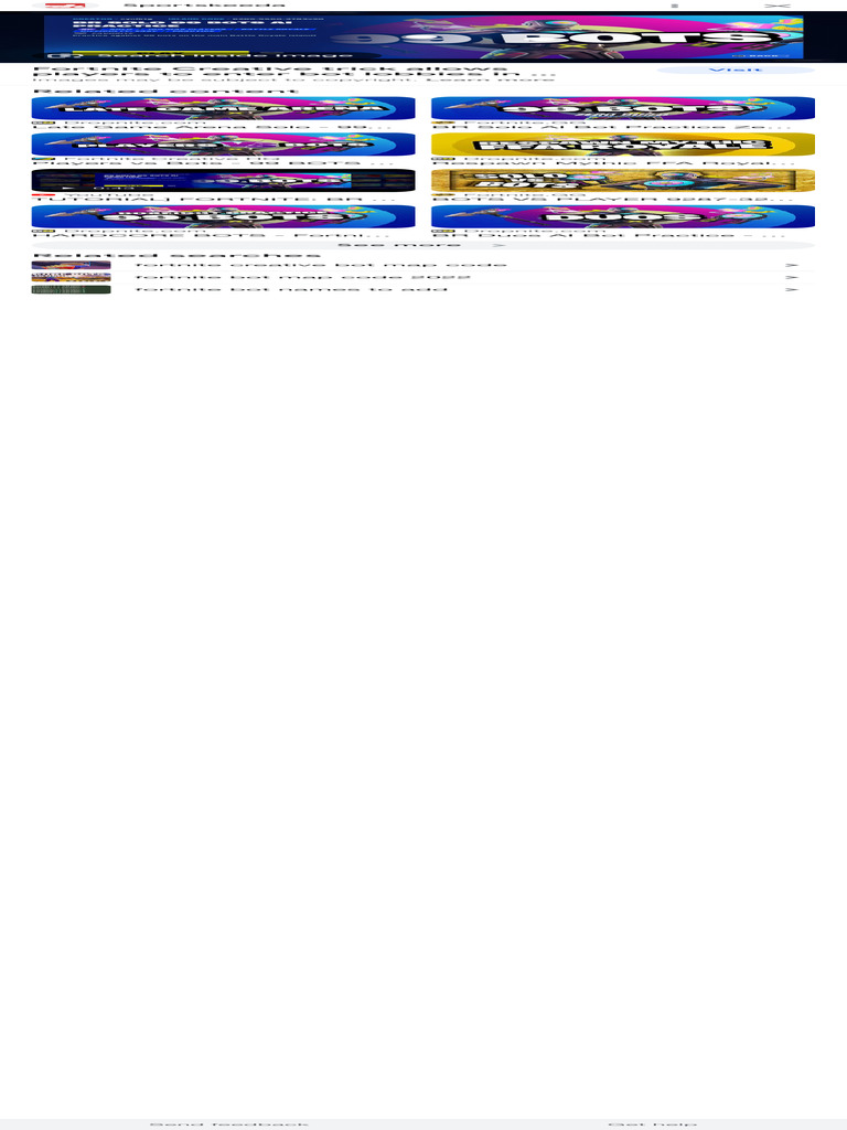 Fortnite Bots Map Code - Google Search | PDF