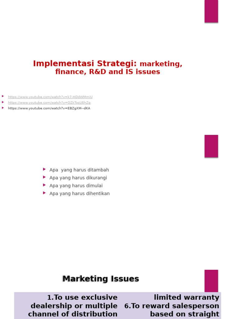 Implementasi Strategi.isu Isu Mareting Keuangan Sim | PDF | Market Segmentation | Stocks