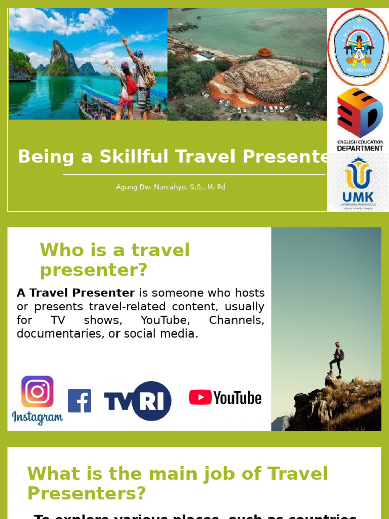 Being A Skillful Travel Presenter | PDF