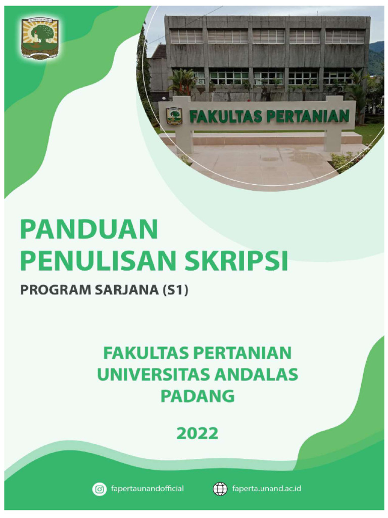 Buku Panduan Skripsi 2022 - FPUA | PDF