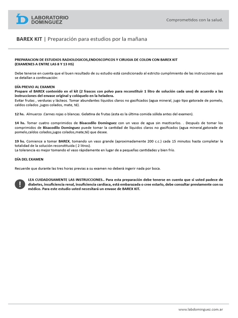 Barex Kit Estudios Manana | PDF
