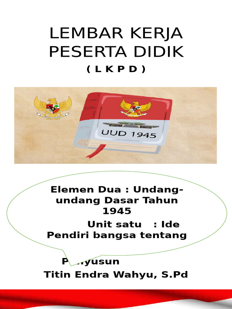 LKPD Kls Xi Kumer | PDF