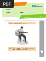 Science Force and Friction Grade 5 | PDF | Force | Inertia