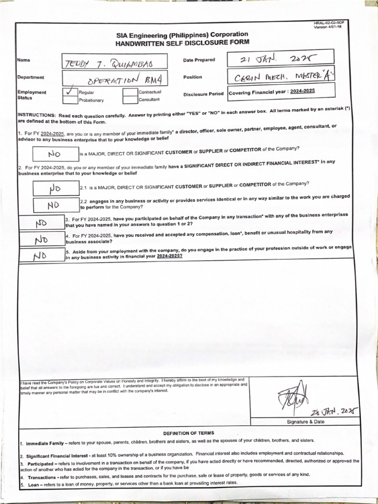 Teddy Quiambao-SDF | PDF
