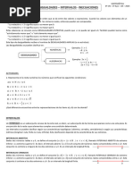 Algebra (Tema 10) Desigualdades e Intervalos | PDF | Desigualdad (Matemáticas) | Intervalo ...