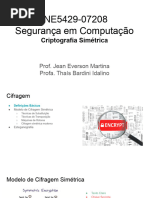 A Cifra de Cesar Fundamentos e Funcionamento | PDF | Criptografia | Criptografia de chave pública