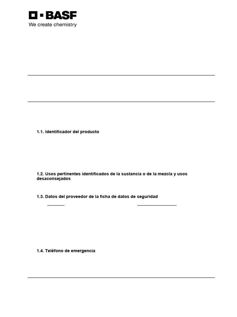 Ficha de Seguridad BASF 55-3A0 1L kirschrot | PDF | Toxicidad | Carcinógeno