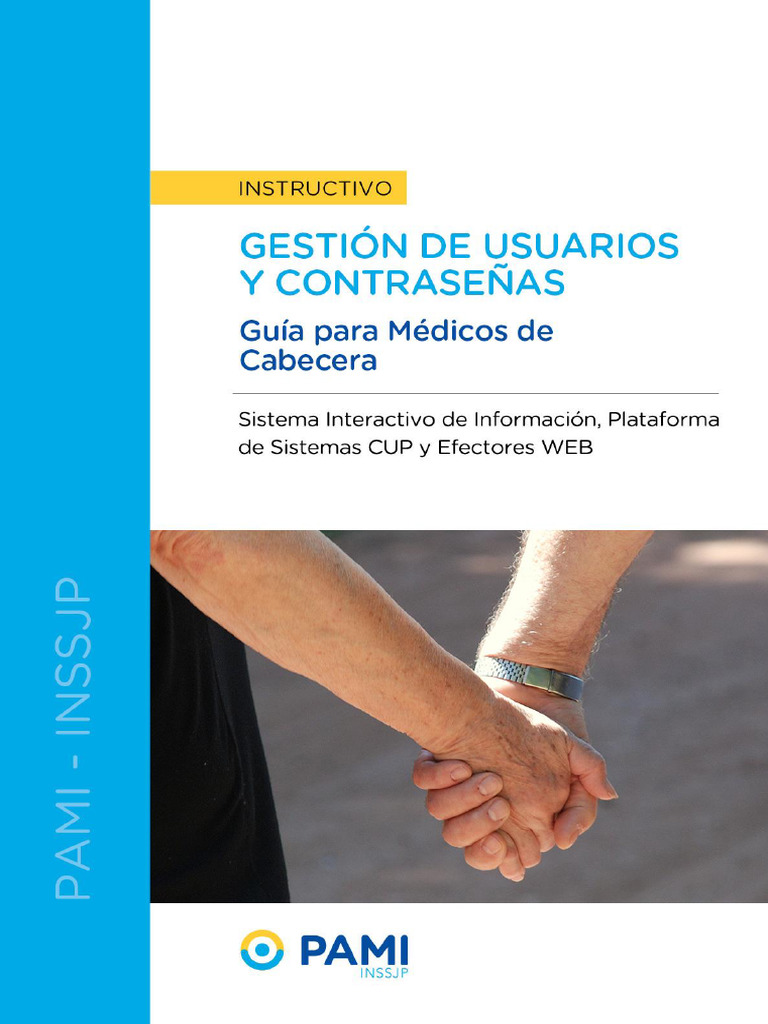 Pami Instructivo | PDF | Contraseña | Usuario (informática)