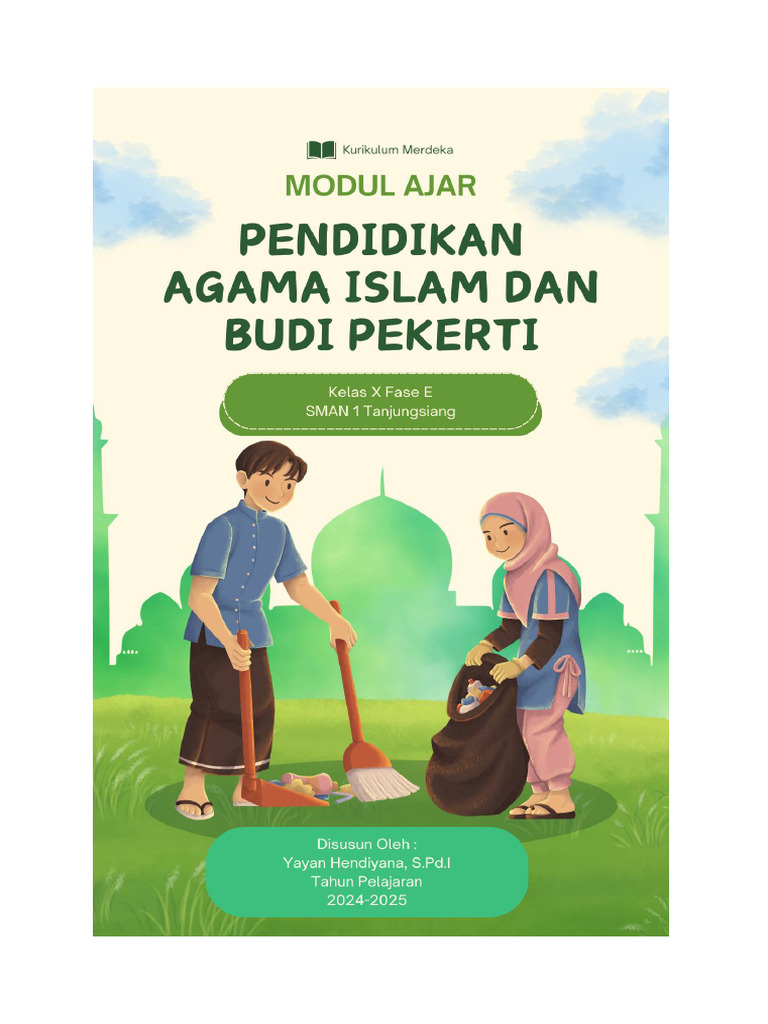 Cover Modul PAI Sem 2 | PDF