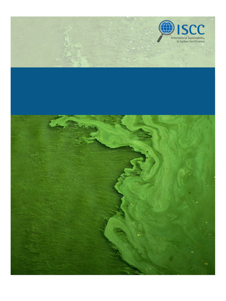 ISCC 202-9 Guidance Algae Cultivation 060422 | PDF | Agriculture | Biofuel