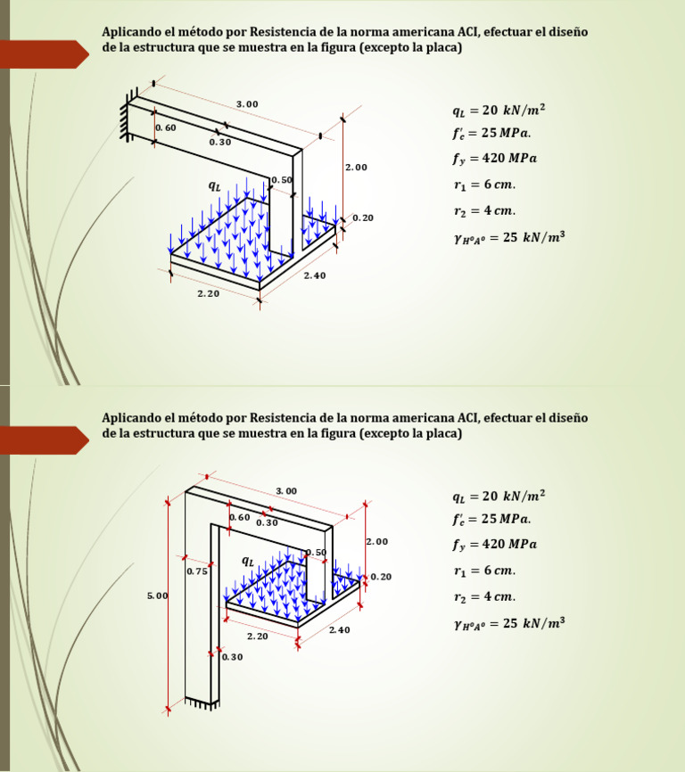 Examen Practico Sobre Flexion Simple y Flexo Traccion Flexion Compuesta ...