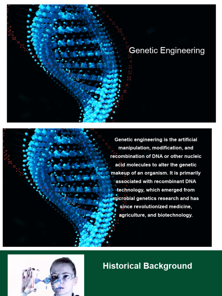 Genetic Engineering | PDF | Genetic Engineering | Dna
