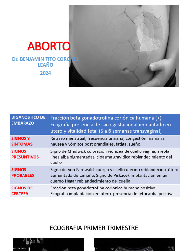Aborto | PDF | El embarazo | Aborto