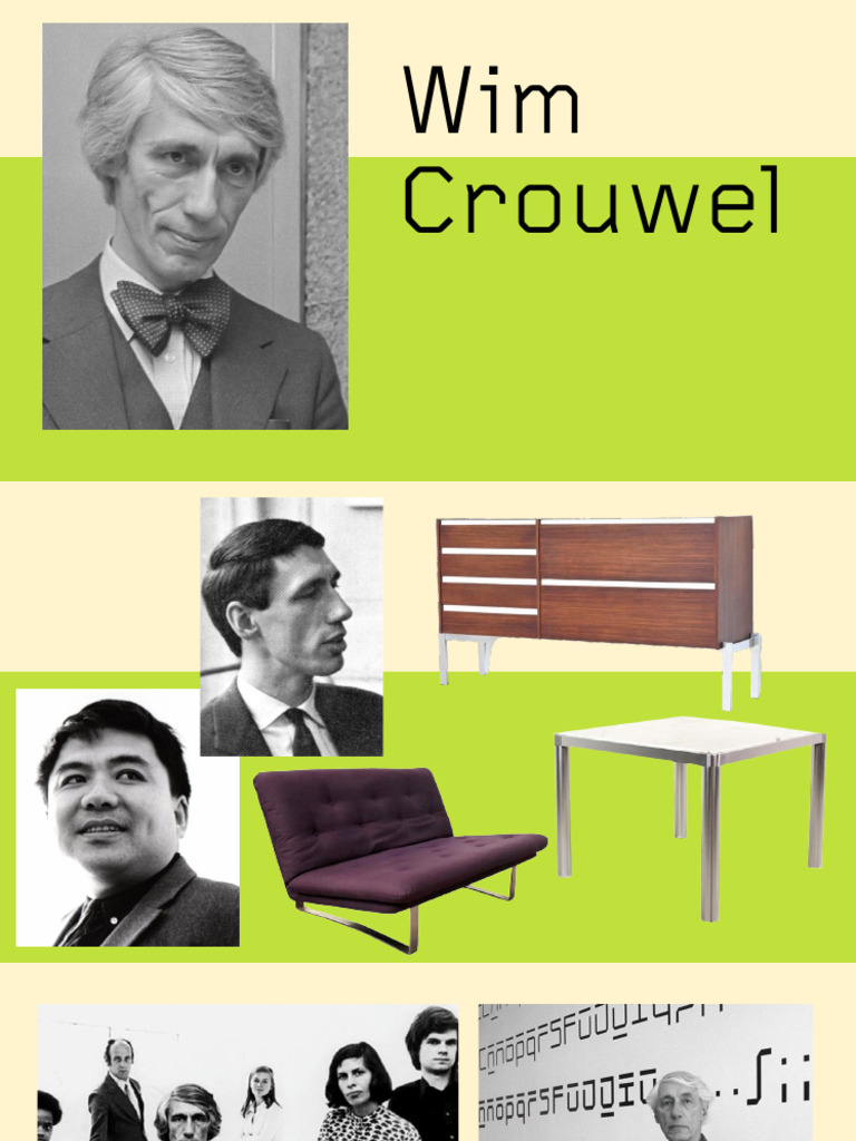 Wim Crouwel Presentation | PDF
