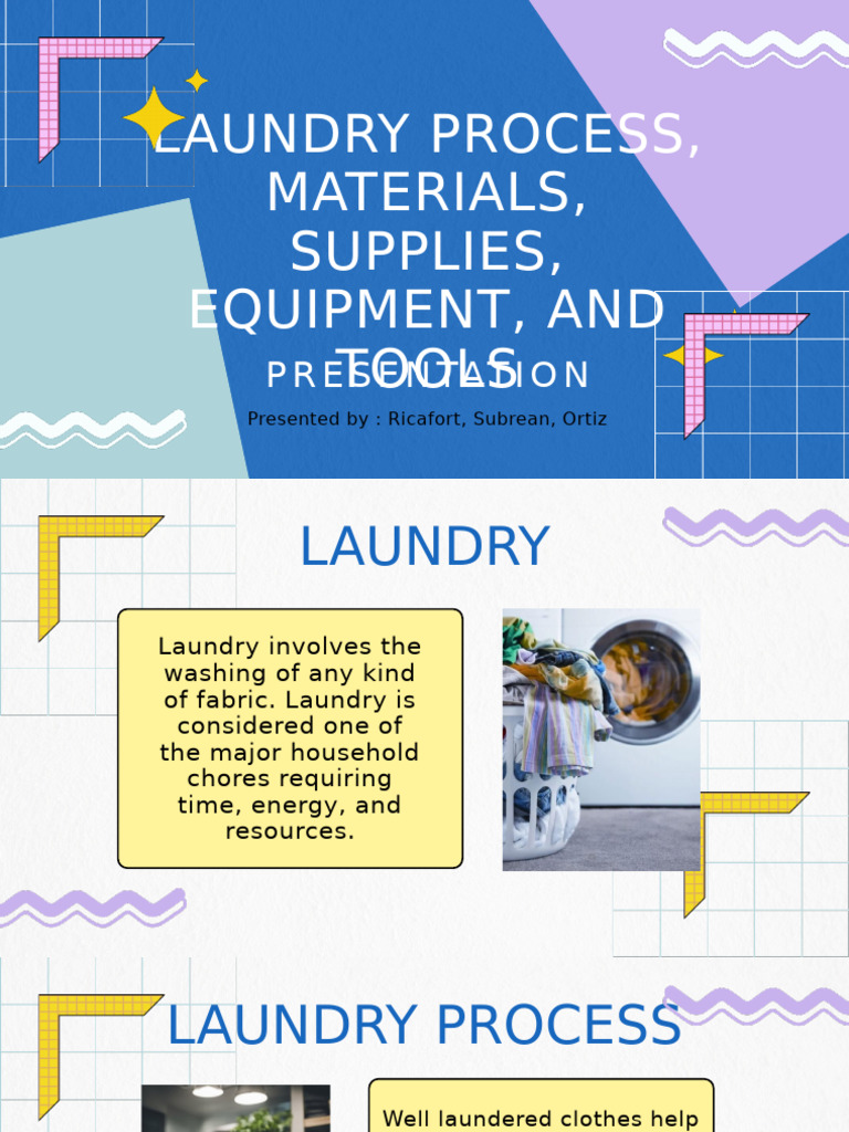 LESSON-1_20241021_230009_0000 | PDF | Laundry | Clothing