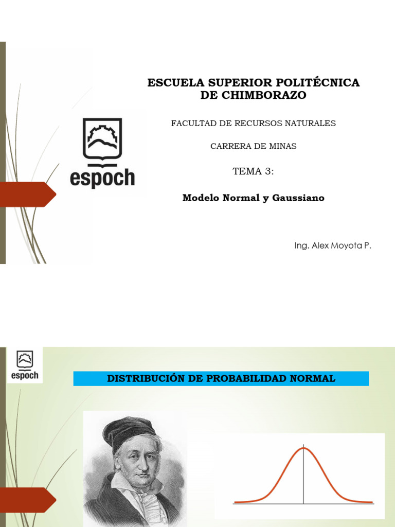 Modelo Normal Gaussiano | PDF | Distribución normal | Desviación Estándar