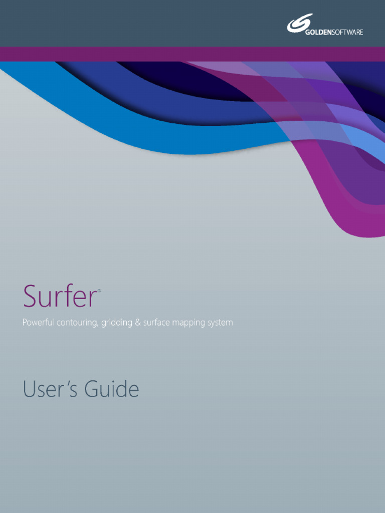 Surfer 21 User Guide | PDF | Window (Computing) | Shader