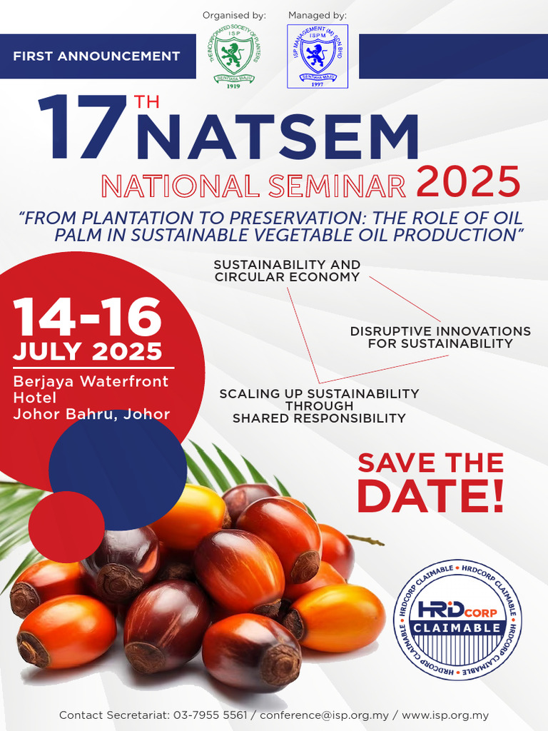 ISP-NATSEM 2025 - First Announcement | PDF