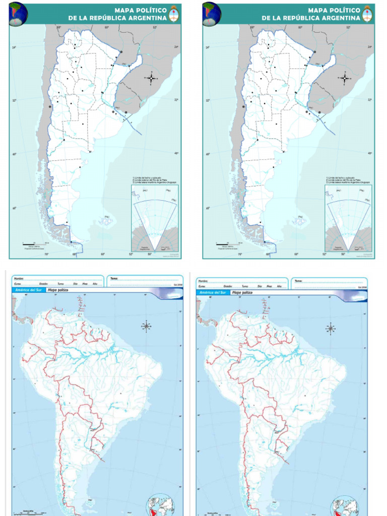 Mapas Sur | PDF