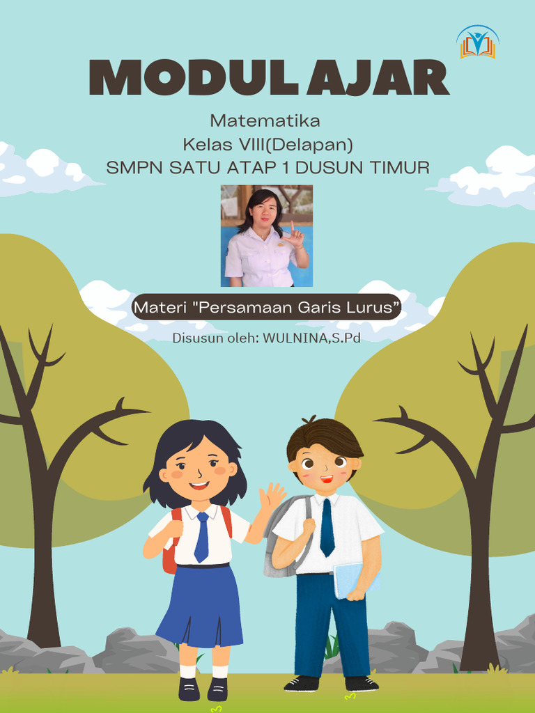 Sampul Aku Yang Unik Modul Ajar Biru dan Hijau Ilustratif Lucu | PDF