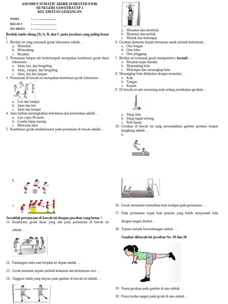 Latihan Gerak Memutar dan Meliuk | PDF