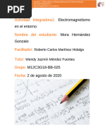 Modulo 12 Actividad 1 | PDF