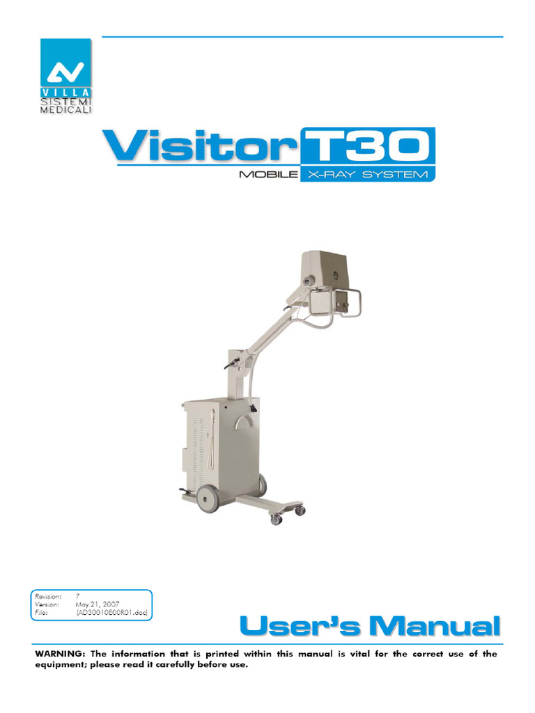 Visitor T30 User's Manual - Rev07 PDF - TOAZ - INFO | PDF