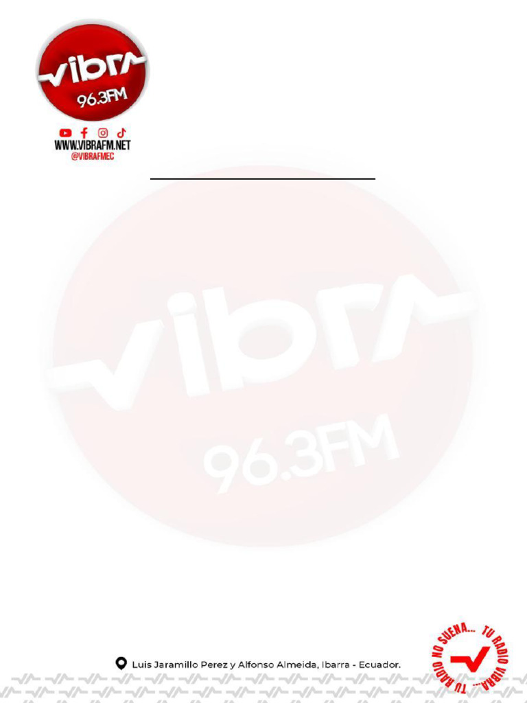 Código de Ética Vibra FM 96.3 | PDF | Periodismo | Leyes de libertad de información por país