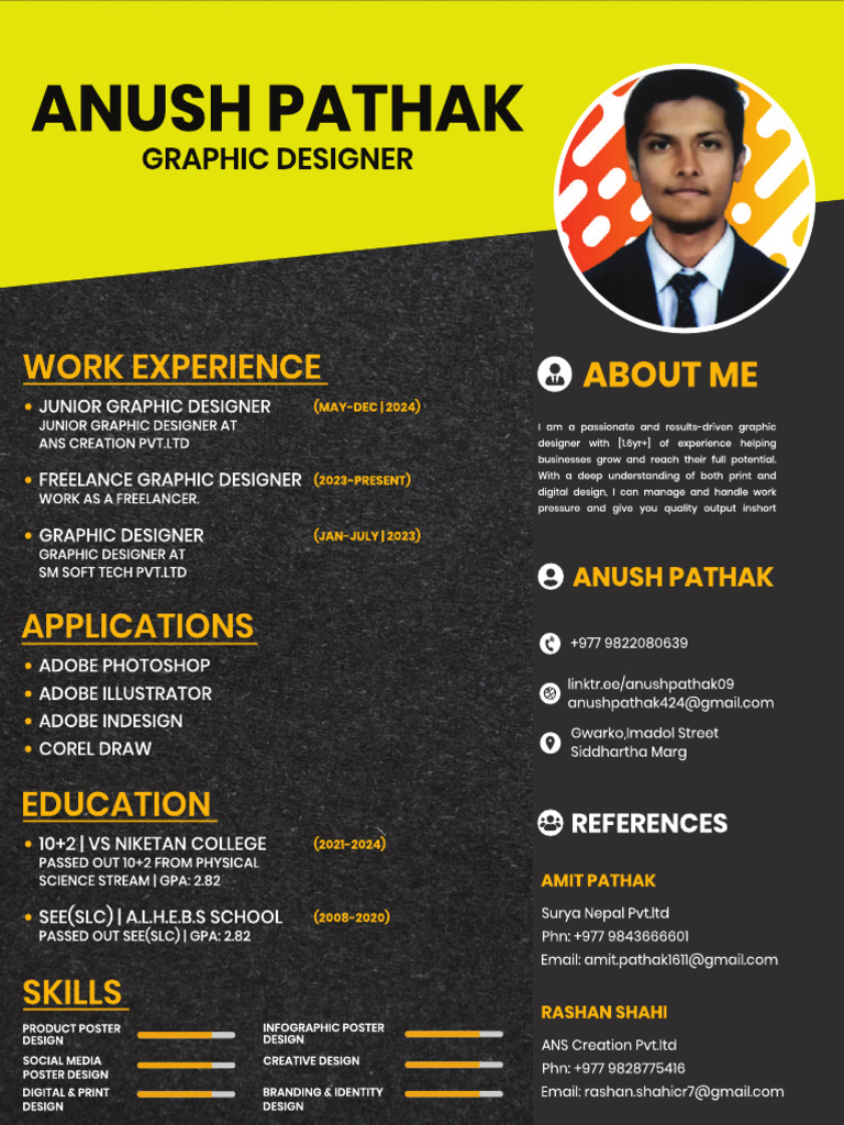 Graphic Designer Portfolio Overview | PDF