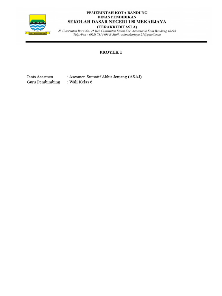 Proyek IPAS Kelas 6: Model Tata Surya | PDF