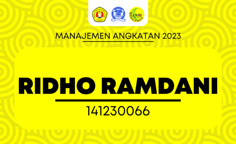 Salinan dari Template Name Tag Maba | PDF