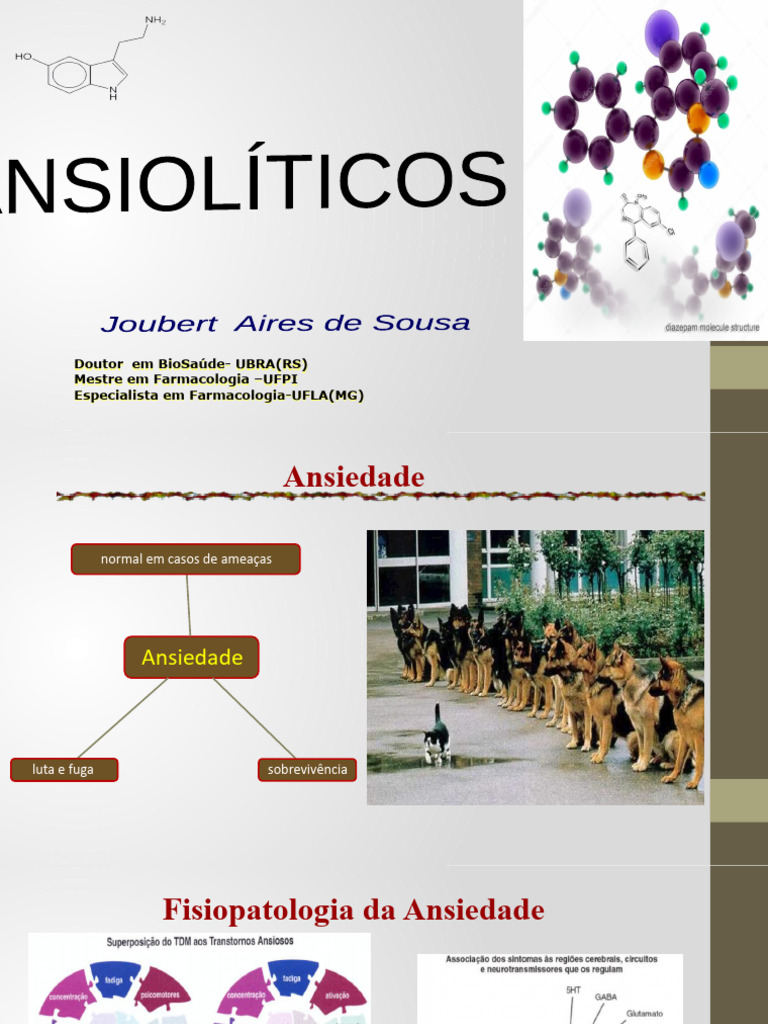 Ansiolíticos total (novo) | PDF | Tratamentos médicos | Farmacologia