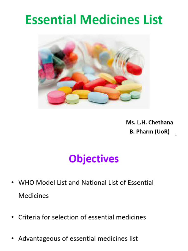 Sri Lanka's Essential Medicines List 2025 | PDF | Health Care | Therapy