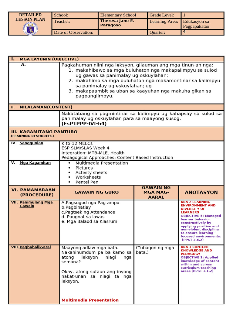 Cot Jane Q4 Esp | PDF