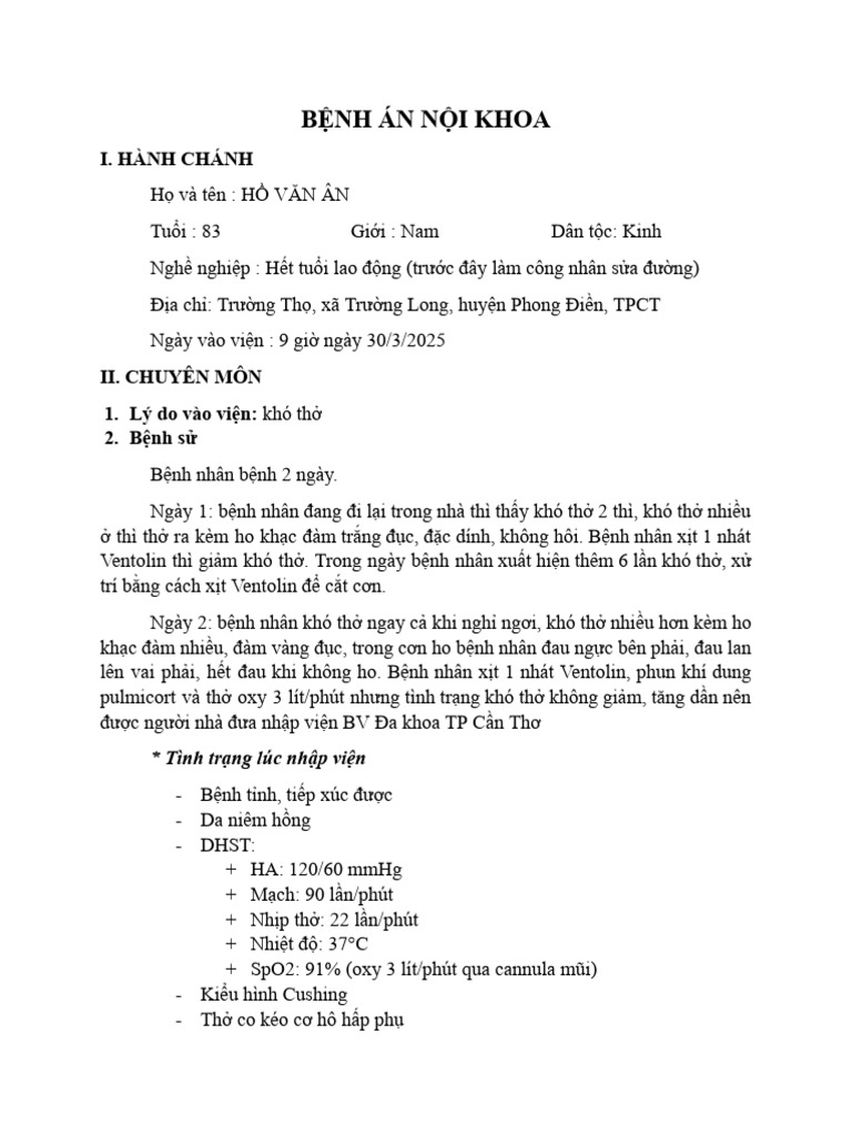 BA đợt cấp COPD Y6 YCT | PDF