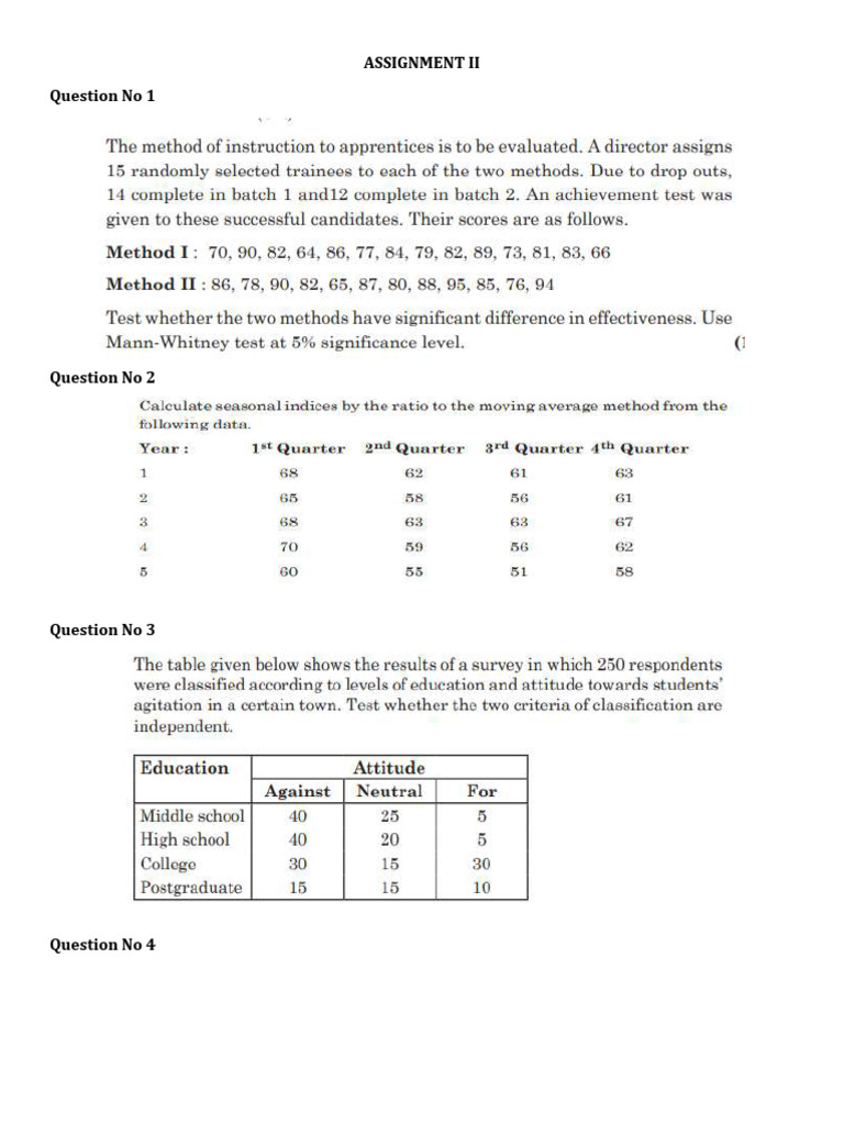 STM-Assignment II | PDF