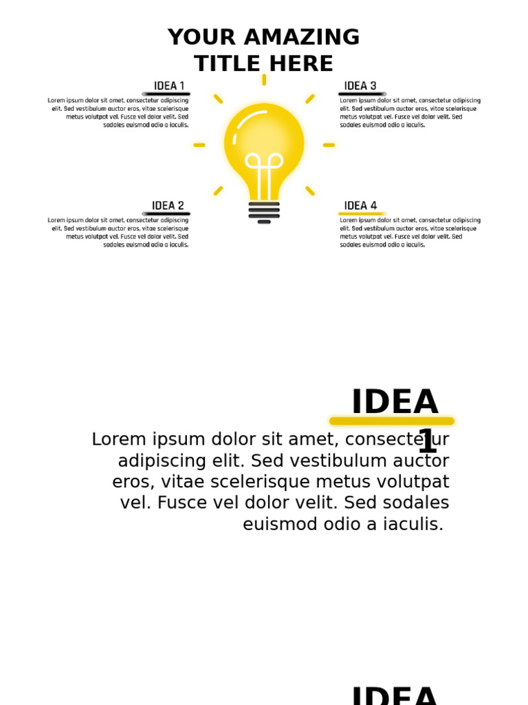 Free Slide Zoom PowerPoint Template | PDF | Color