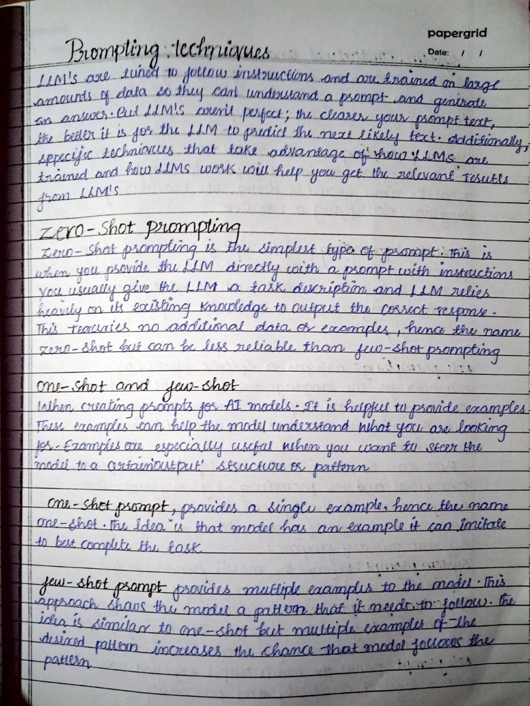 Prompting Techniques | PDF