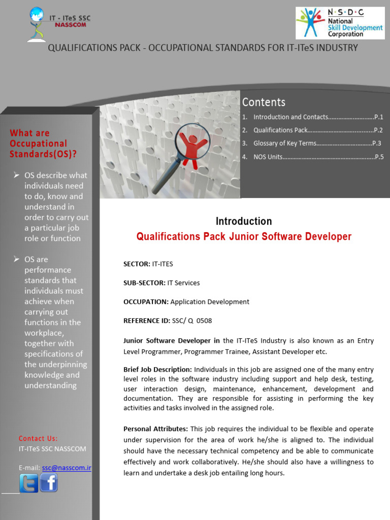 QP ITS Junior Software Developer Q0508 | PDF | Function (Mathematics ...